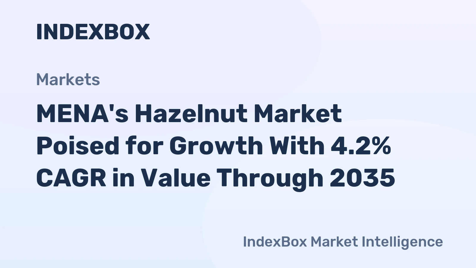 MENA's Hazelnut Market Poised for Growth With 4.2% CAGR in Value Through 2035