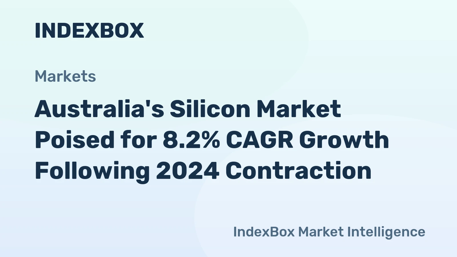 Australia's Silicon Market Poised for 8.2% CAGR Growth Following 2024 Contraction