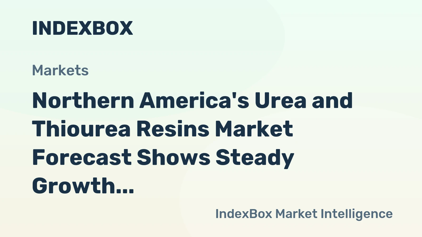 Northern America's Urea and Thiourea Resins Market Forecast Shows Steady Growth With 1.0% CAGR Through 2035