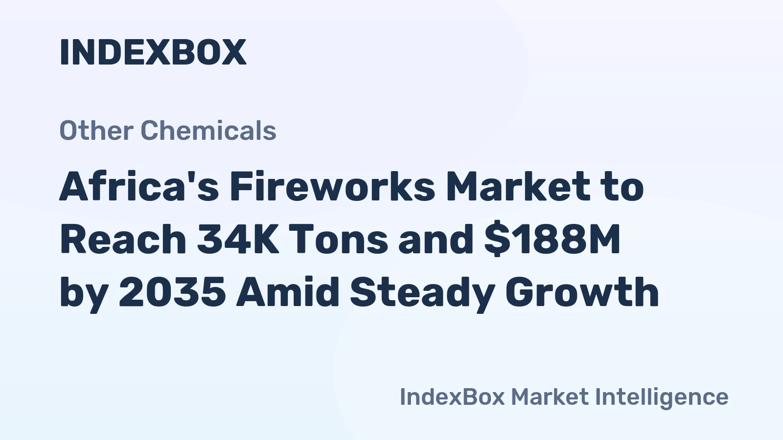 Africa's Fireworks Market to Reach 34K Tons and $188M by 2035 Amid Steady Growth