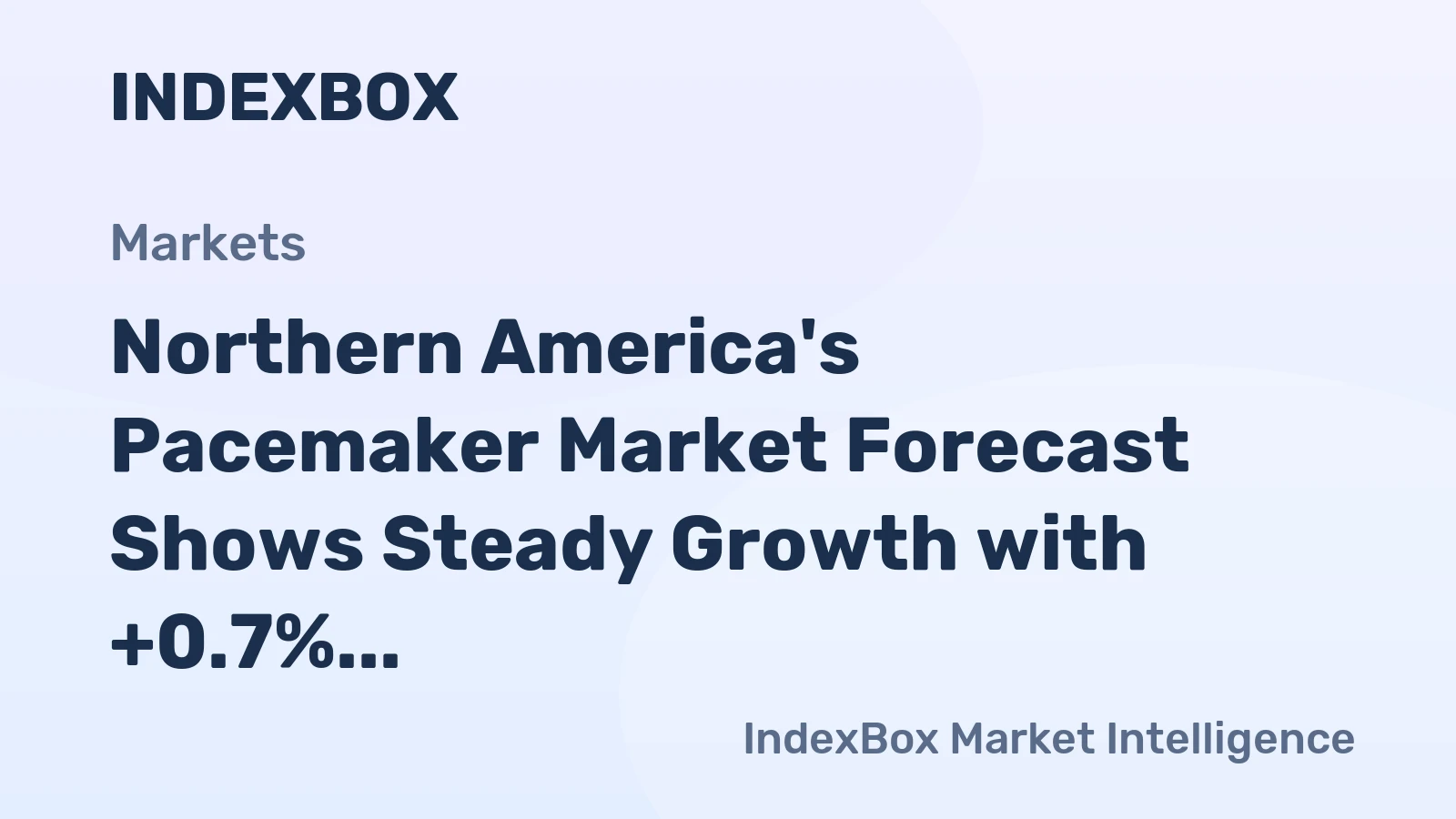 Northern America's Pacemaker Market Forecast Shows Steady Growth with +0.7% CAGR Through 2035
