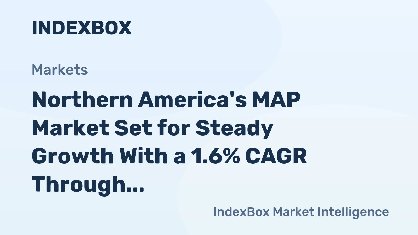 Northern America's MAP Market Set for Steady Growth With a 1.6% CAGR Through 2035