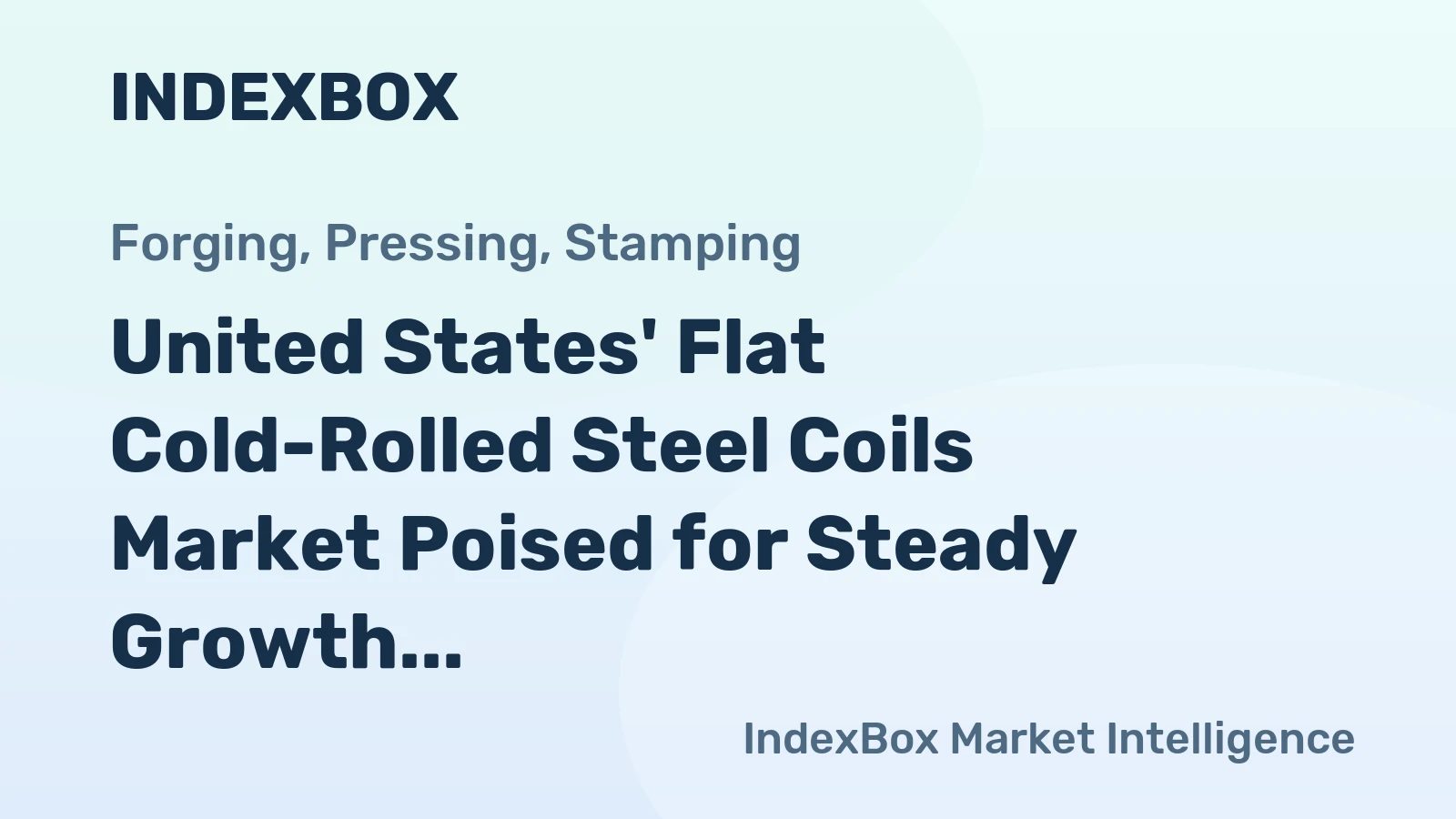 United States' Flat Cold-Rolled Steel Coils Market Poised for Steady Growth with a 4.3% CAGR Through 2035