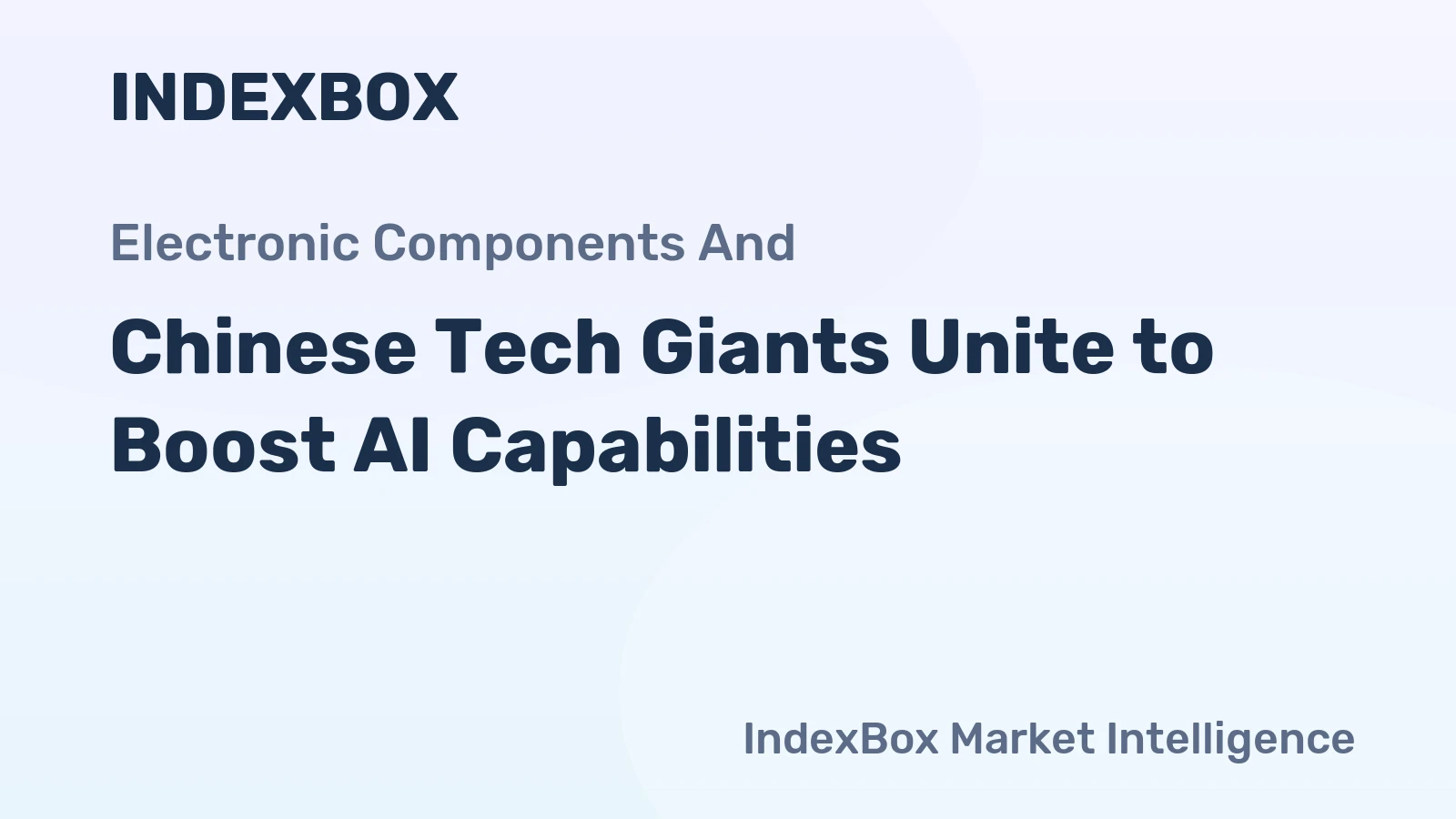 Chinese Tech Giants Unite to Boost AI Capabilities