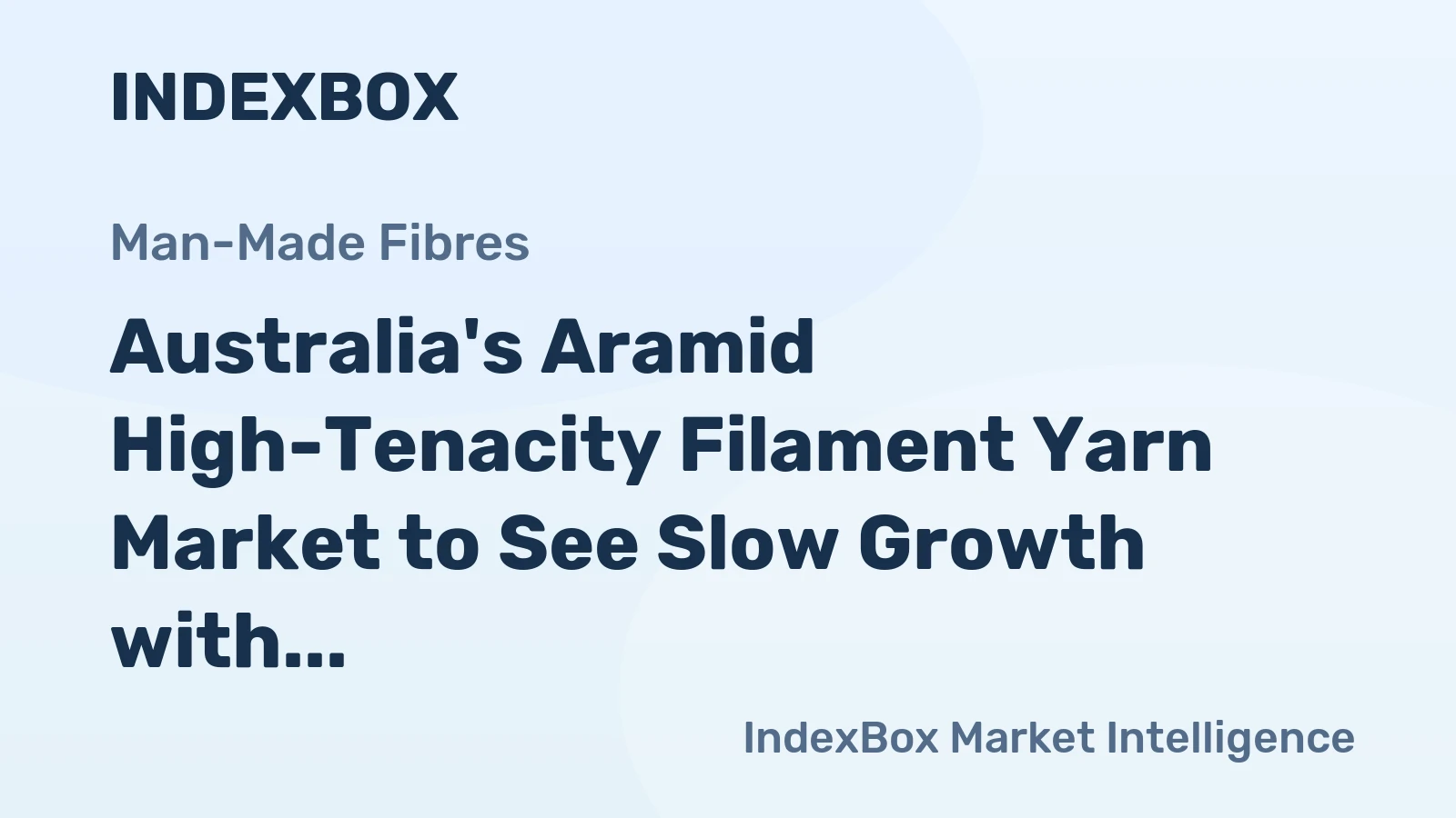 Australia's Aramid High-Tenacity Filament Yarn Market to See Slow Growth with +0.2% CAGR through 2035