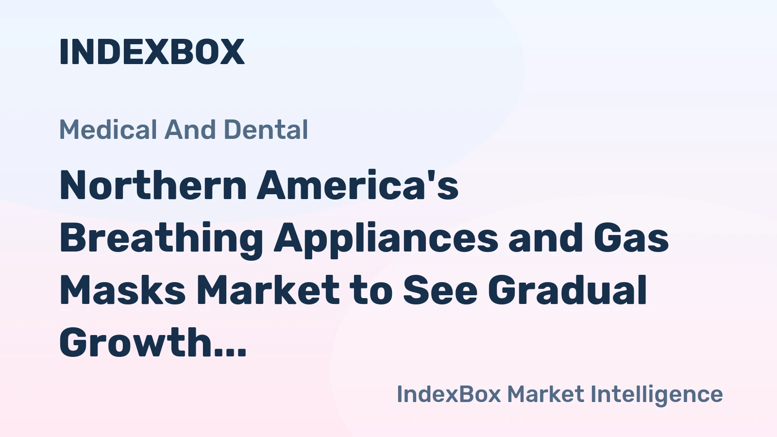 Northern America's Breathing Appliances and Gas Masks Market to See Gradual Growth with +0.9% CAGR by 2035