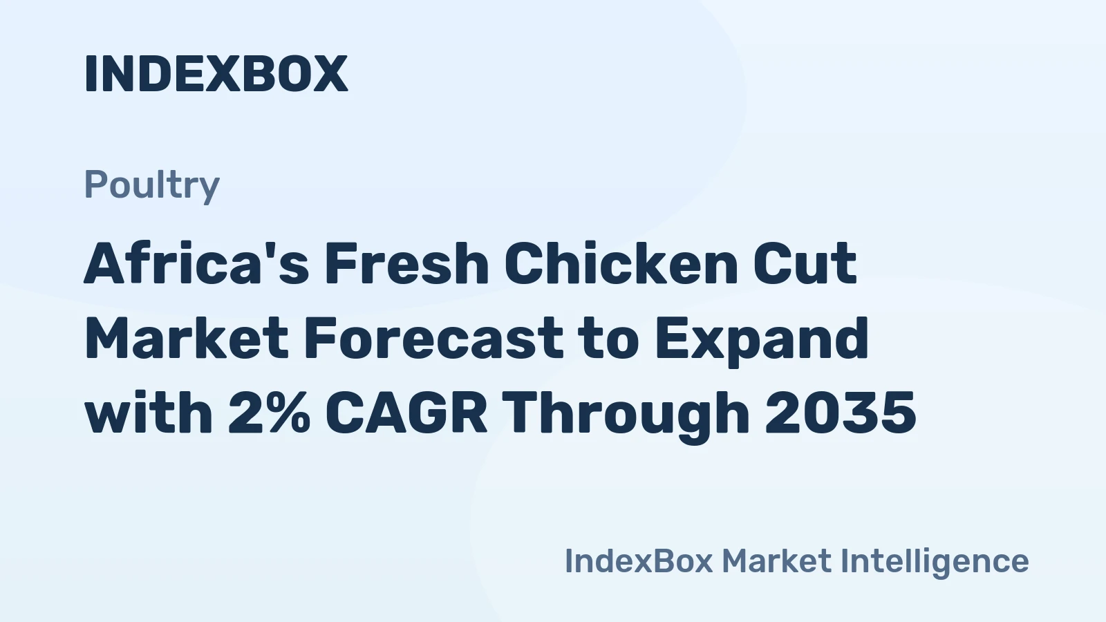 Africa's Fresh Chicken Cut Market Forecast to Expand with 2% CAGR Through 2035
