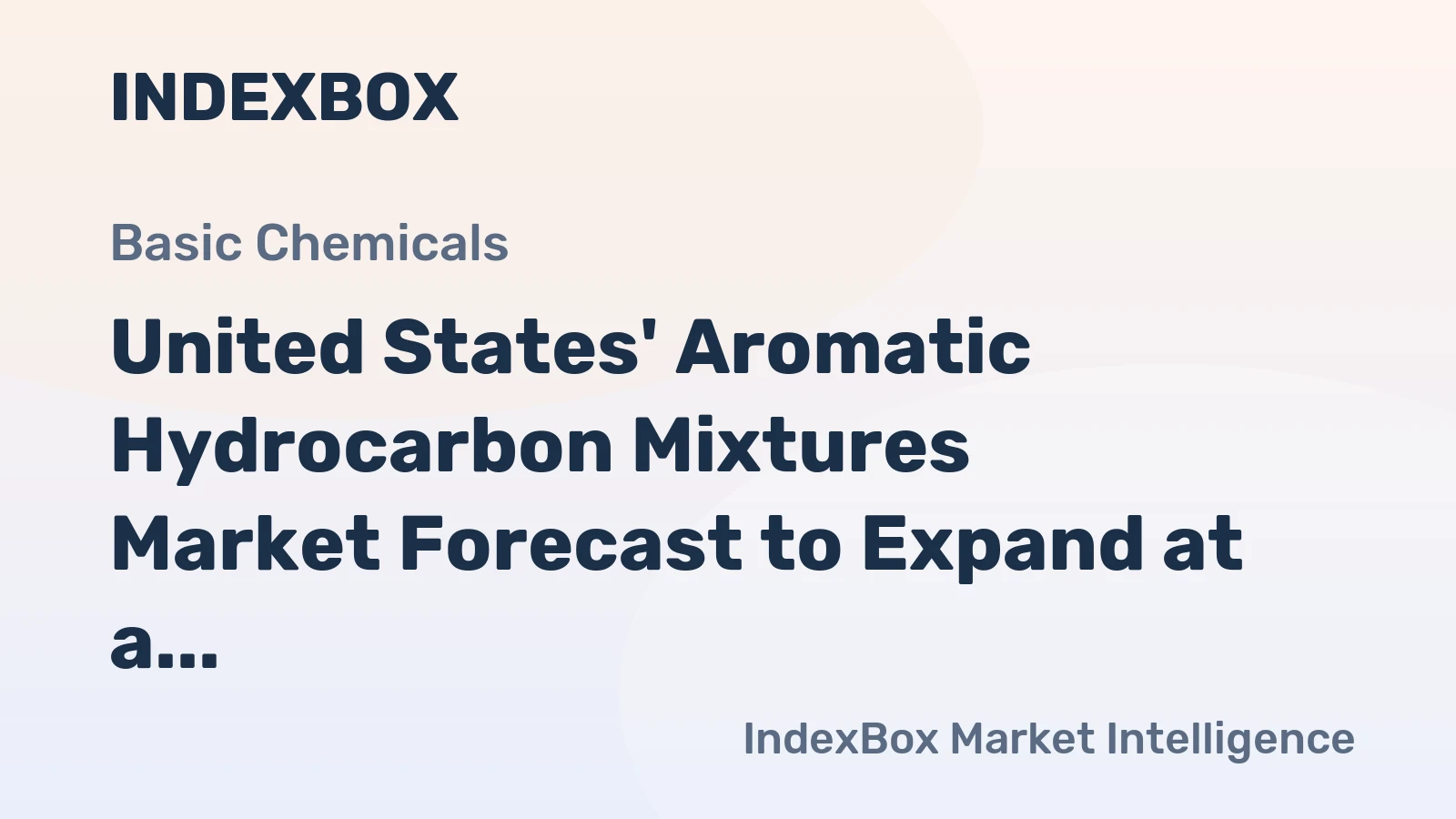 United States' Aromatic Hydrocarbon Mixtures Market Forecast to Expand at a Slow +0.4% CAGR