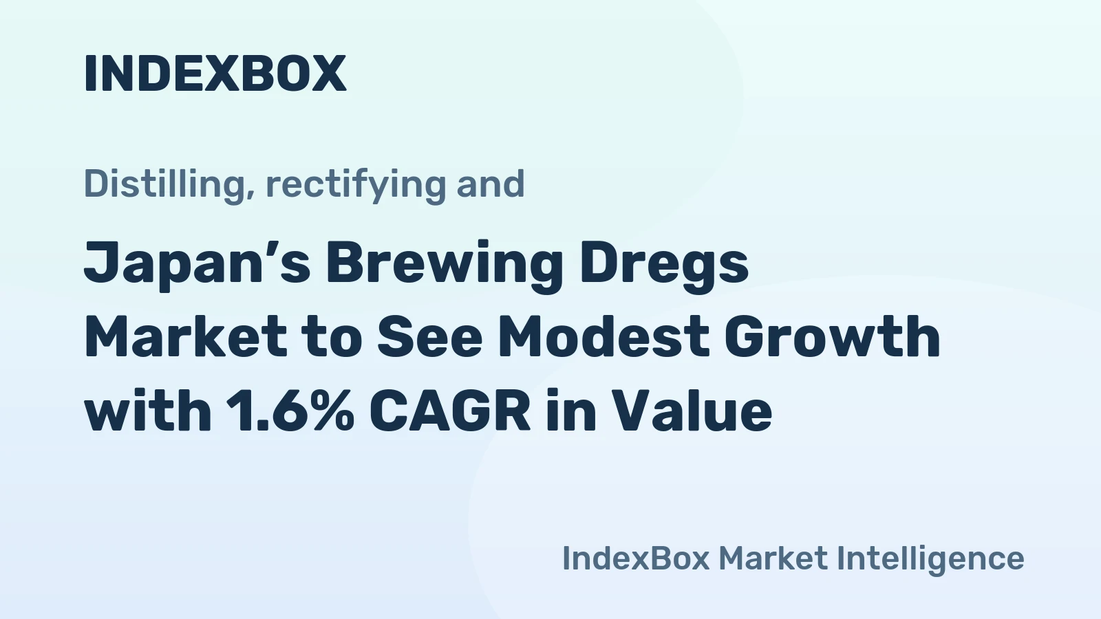 Japan’s Brewing Dregs Market to See Modest Growth with 1.6% CAGR in Value