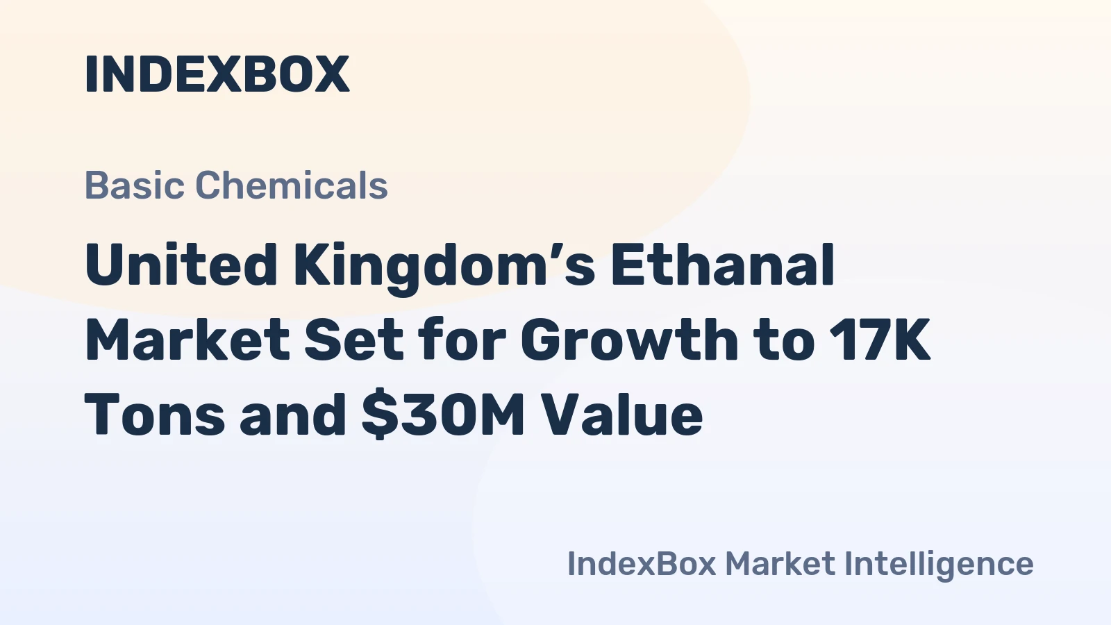 United Kingdom’s Ethanal Market Set for Growth to 17K Tons and $30M Value