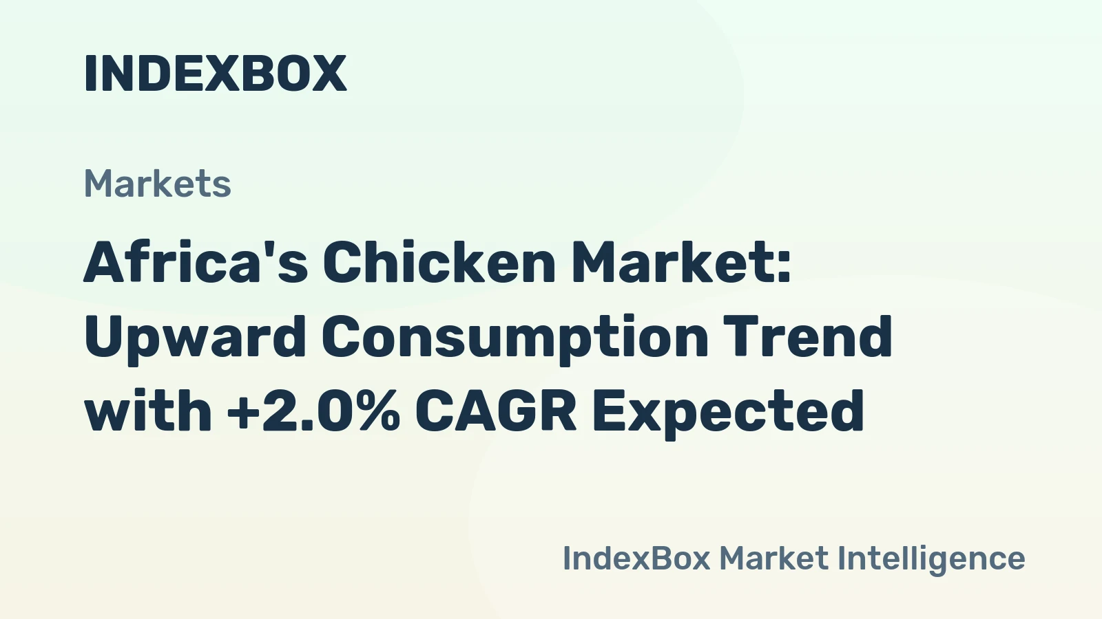 Africa's Chicken Market: Upward Consumption Trend with +2.0% CAGR Expected