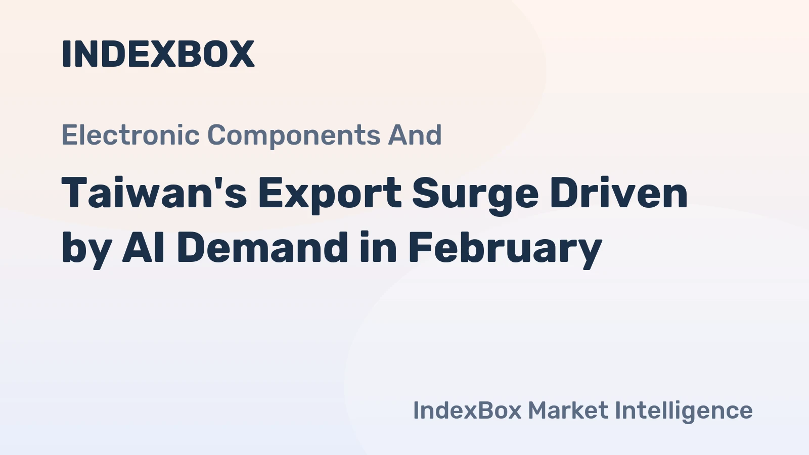 Taiwan's Export Surge Driven by AI Demand in February