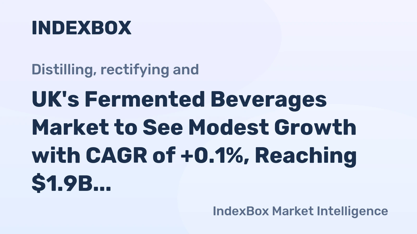 UK's Fermented Beverages Market to See Modest Growth with CAGR of +0.1%, Reaching $1.9B by 2035