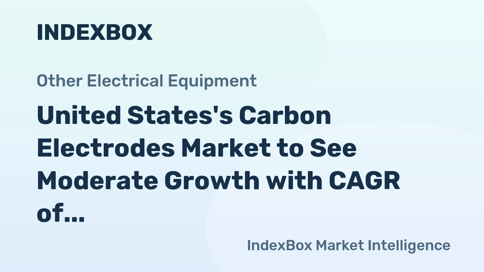 United States's Carbon Electrodes Market to See Moderate Growth with CAGR of +0.6% from 2024-2035, Reaching $190M by 2035