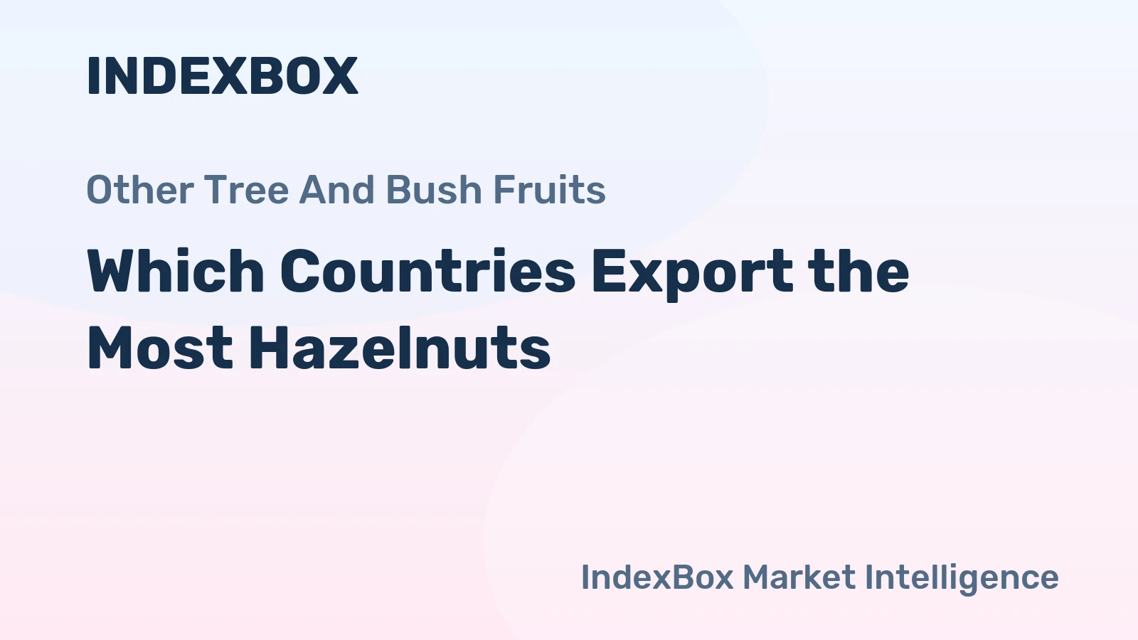 Which Countries Export the Most Hazelnuts?
