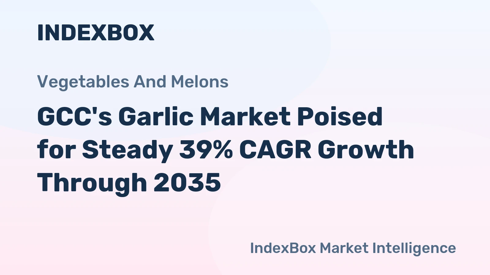 GCC's Garlic Market Poised for Steady 39% CAGR Growth Through 2035