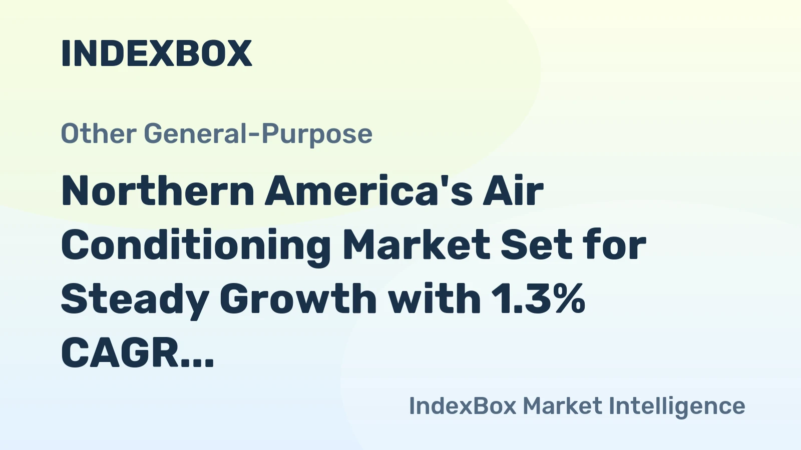Northern America's Air Conditioning Market Set for Steady Growth with 1.3% CAGR Through 2035