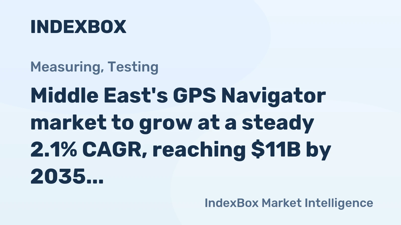 Middle East's GPS Navigator market to grow at a steady 2.1% CAGR, reaching $11B by 2035.