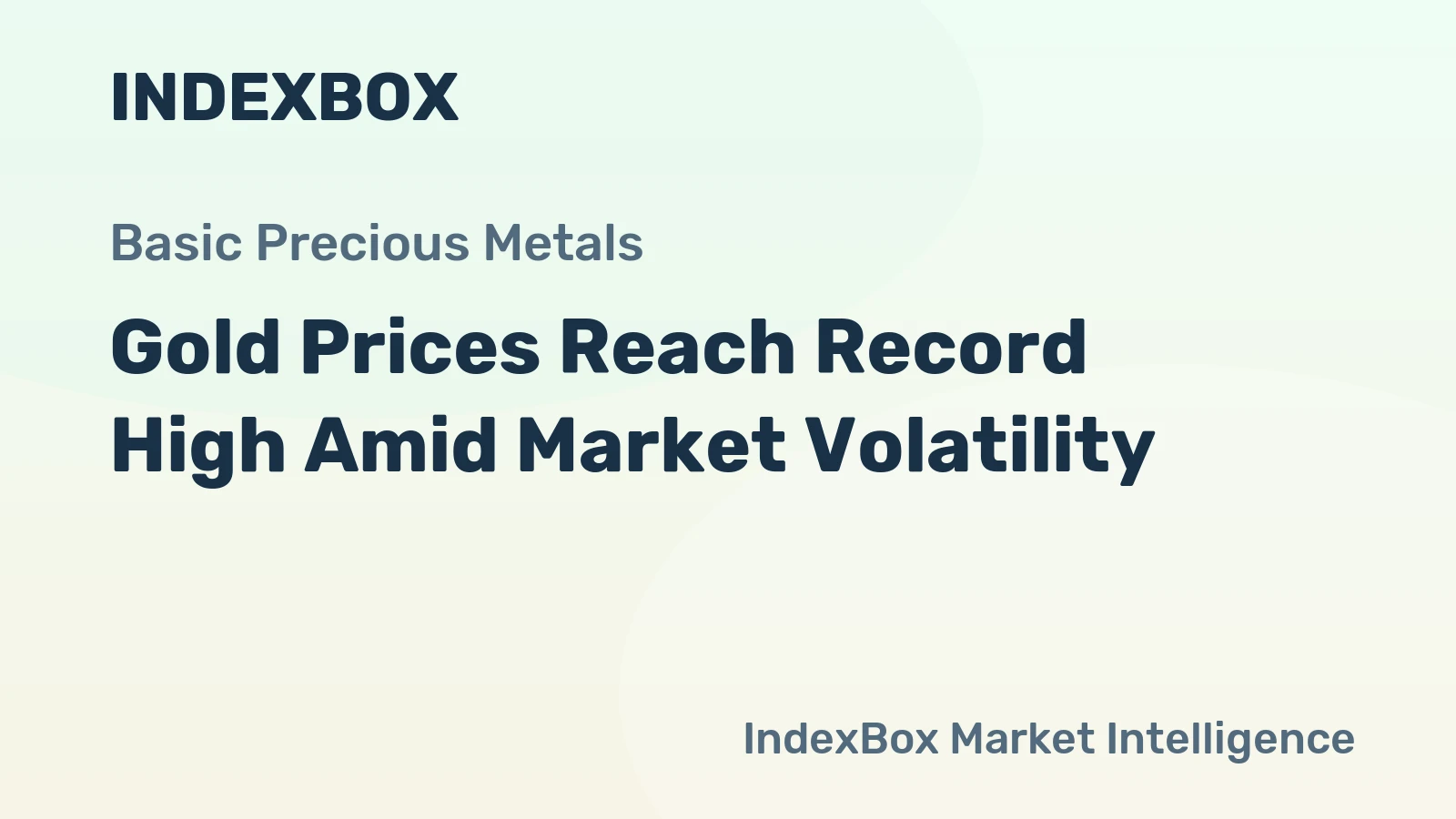 Gold Prices Reach Record High Amid Market Volatility