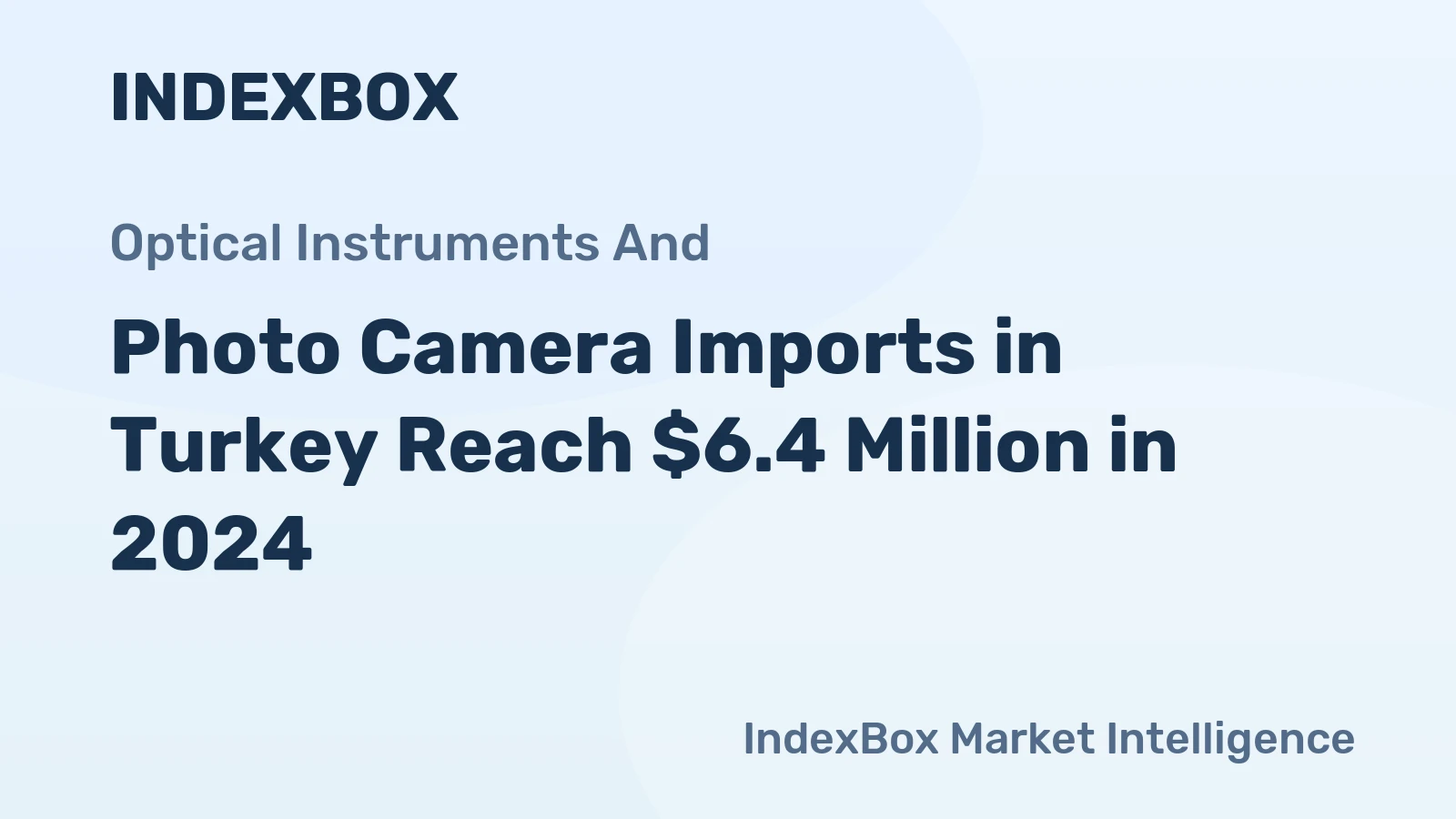 Photo Camera Imports in Turkey Reach $6.4 Million in 2024