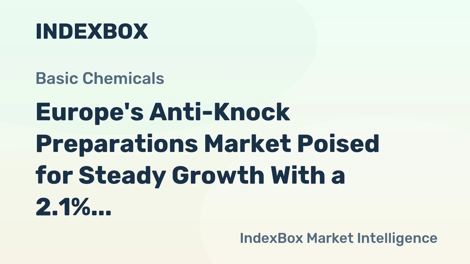 Europe's Anti-Knock Preparations Market Poised for Steady Growth With a 2.1% CAGR Through 2035