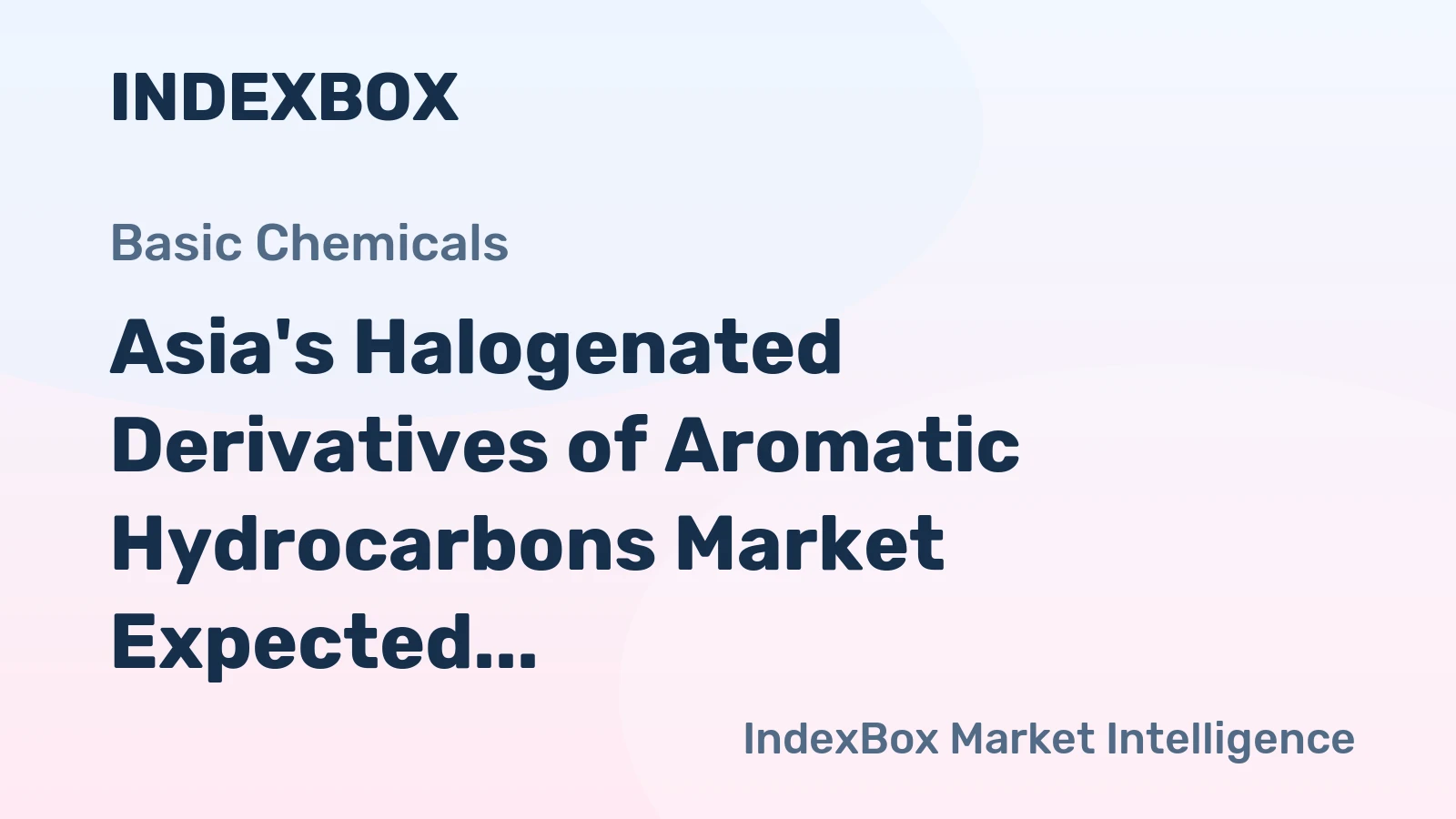 Asia's Halogenated Derivatives of Aromatic Hydrocarbons Market Expected to Reach 400K Tons and $1.7B by 2035