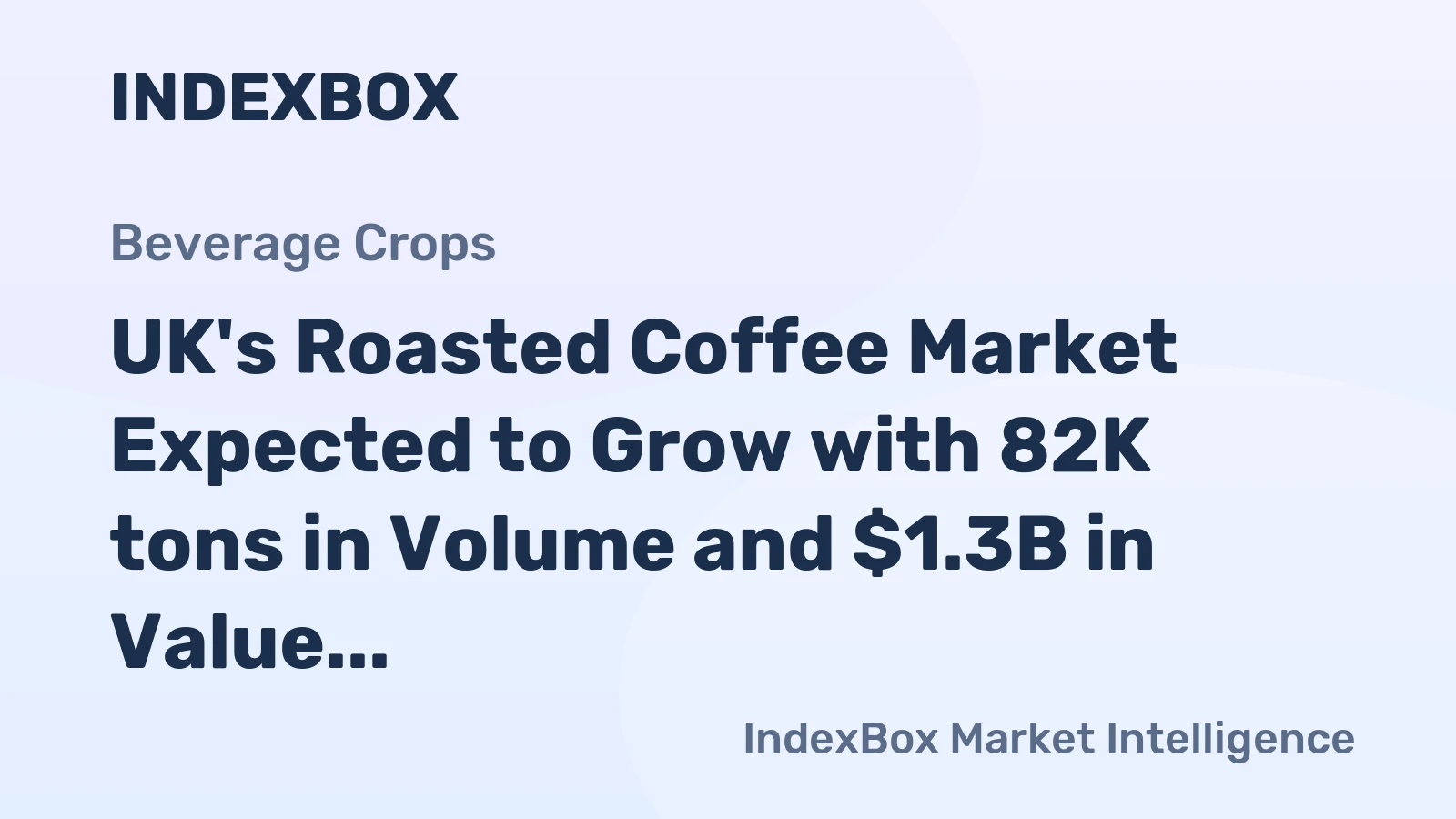 UK's Roasted Coffee Market Expected to Grow with 82K tons in Volume and $1.3B in Value by 2035