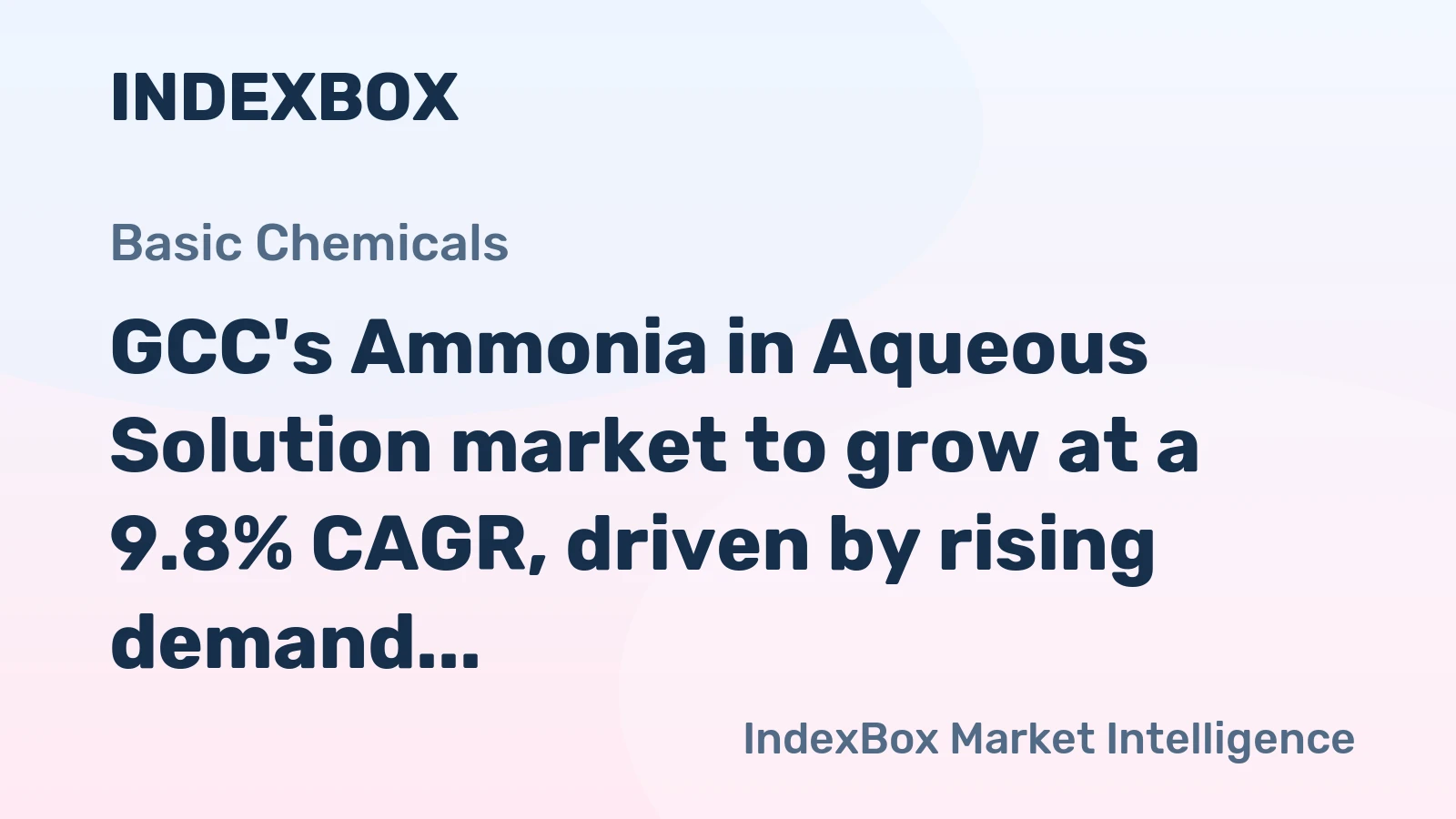 GCC's Ammonia in Aqueous Solution market to grow at a 9.8% CAGR, driven by rising demand, reaching 287K tons by 2035.