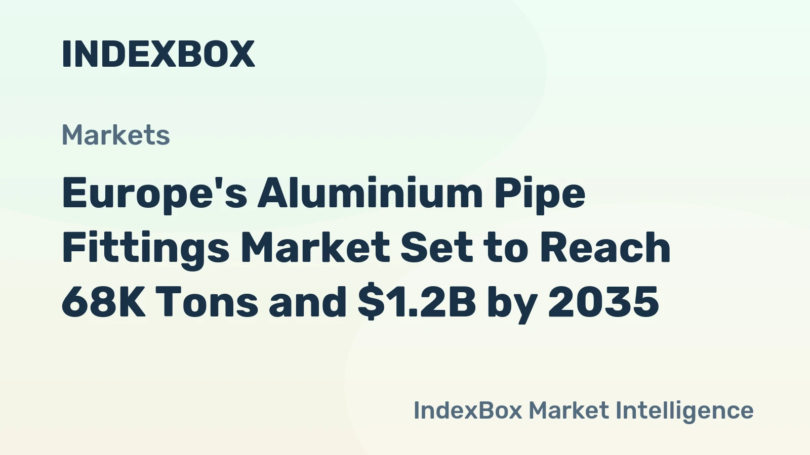 Europe's Aluminium Pipe Fittings Market Set to Reach 68K Tons and $1.2B by 2035