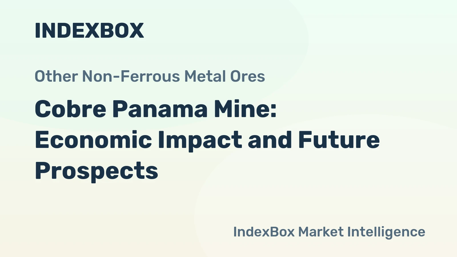 Cobre Panama Mine: Economic Impact and Future Prospects