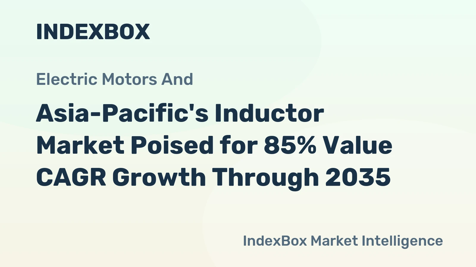 Asia-Pacific's Inductor Market Poised for 85% Value CAGR Growth Through 2035