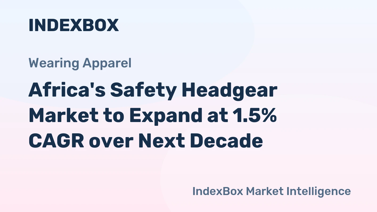 Africa's Safety Headgear Market to Expand at 1.5% CAGR over Next Decade