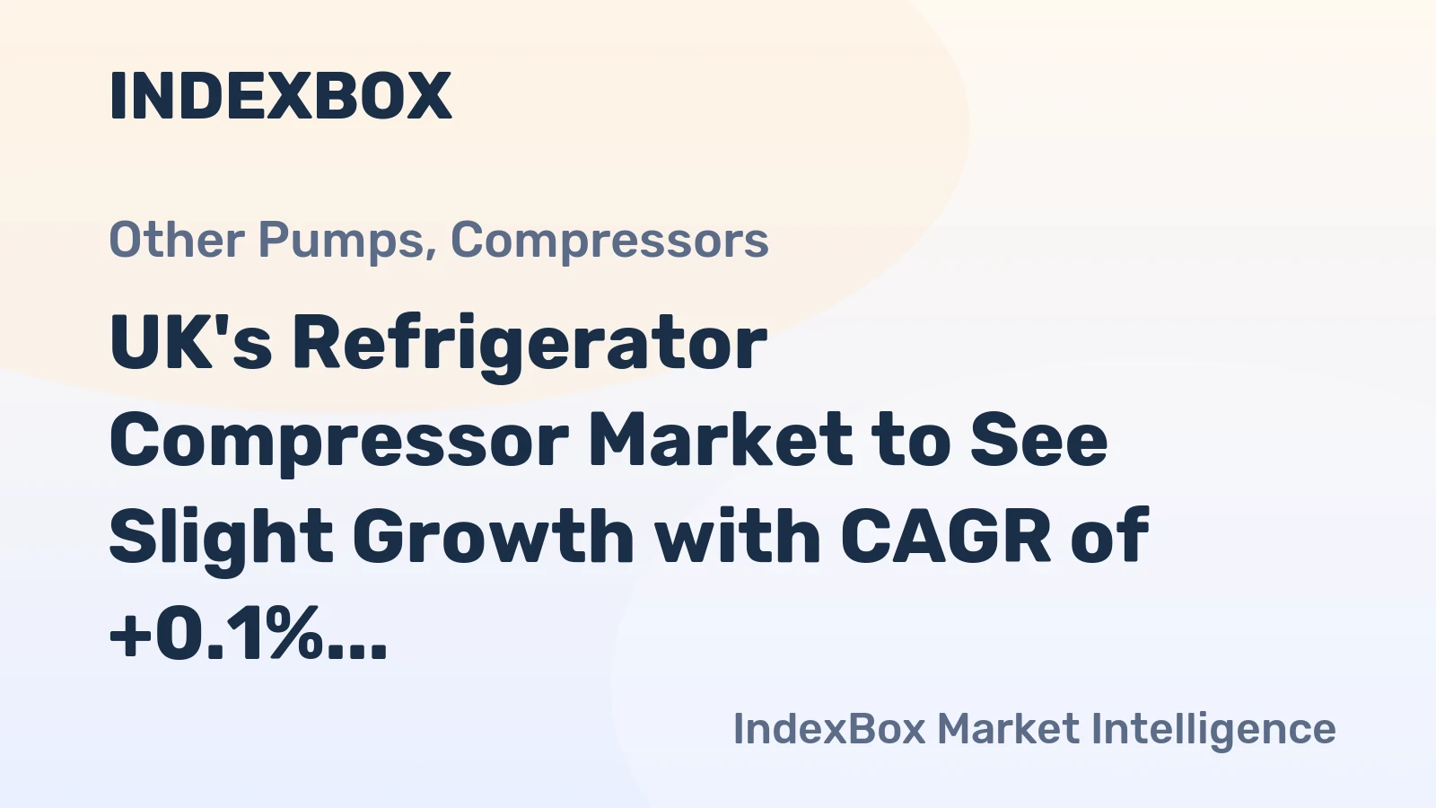 UK's Refrigerator Compressor Market to See Slight Growth with CAGR of +0.1% from 2024 to 2035