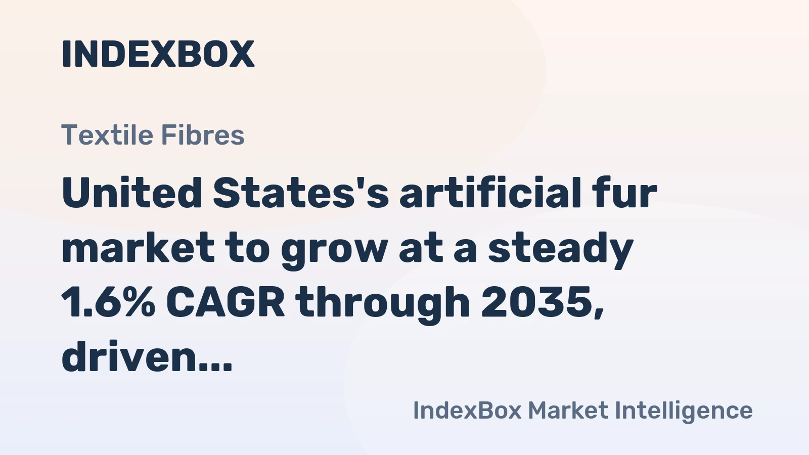 United States's artificial fur market to grow at a steady 1.6% CAGR through 2035, driven by increasing demand.