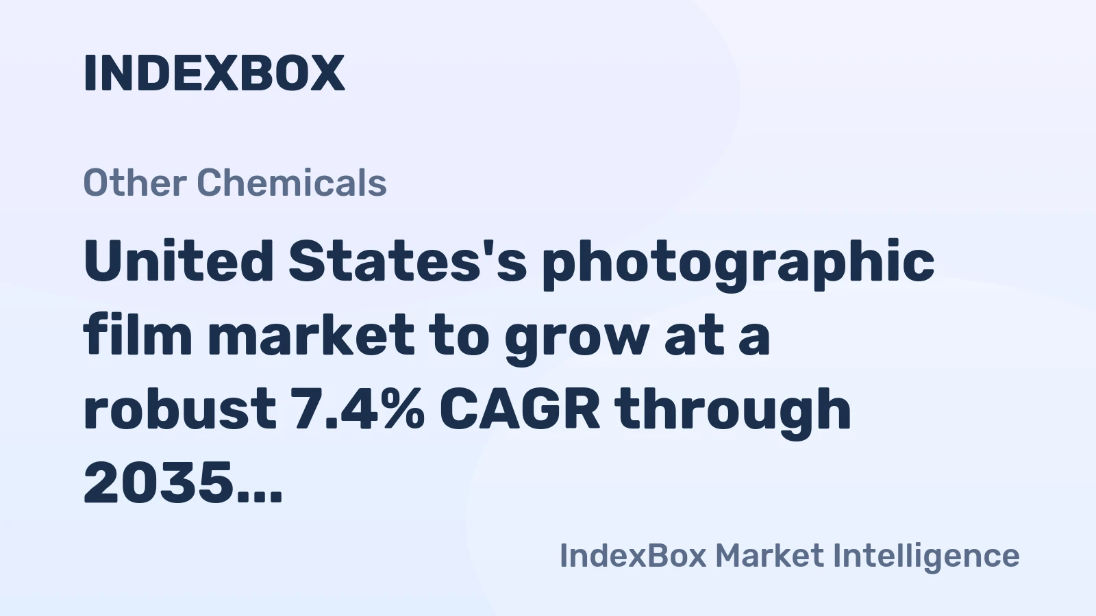 United States's photographic film market to grow at a robust 7.4% CAGR through 2035, driven by increasing demand for sensitized, unexposed materials.