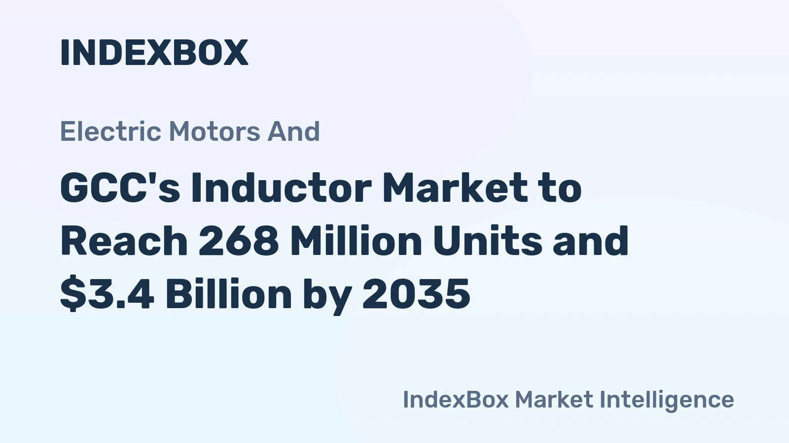 GCC's Inductor Market to Reach 268 Million Units and $3.4 Billion by 2035