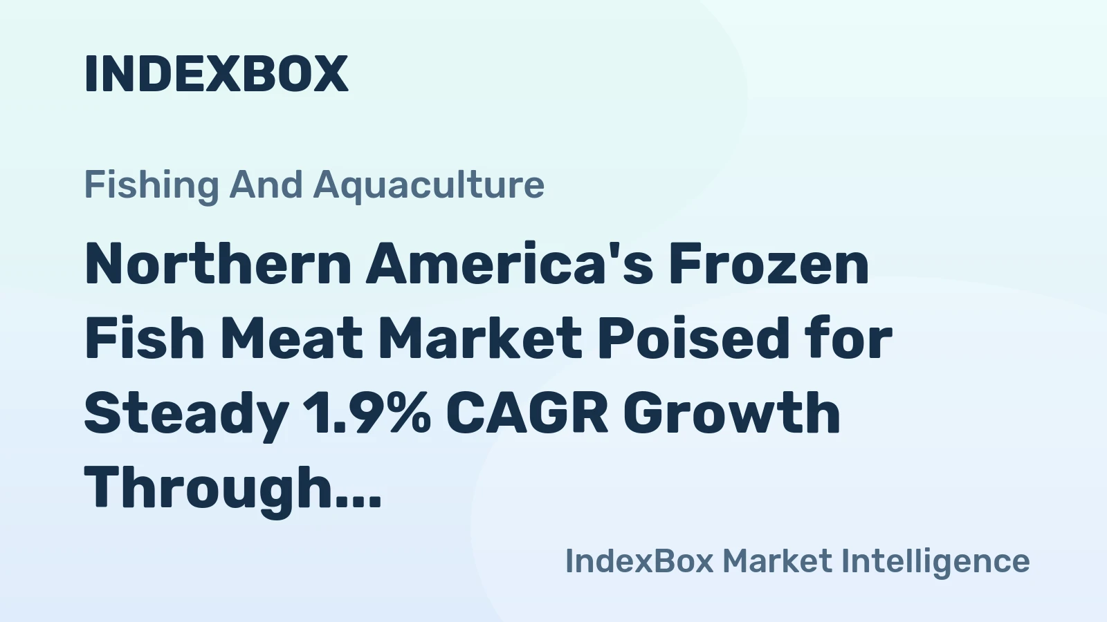 Northern America's Frozen Fish Meat Market Poised for Steady 1.9% CAGR Growth Through 2035