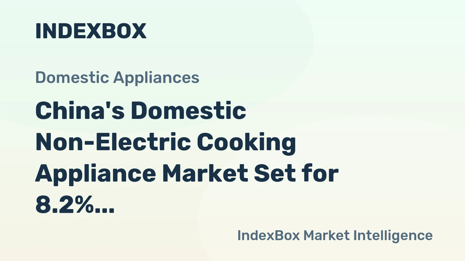China's Domestic Non-Electric Cooking Appliance Market Set for 8.2% CAGR Growth Through 2035
