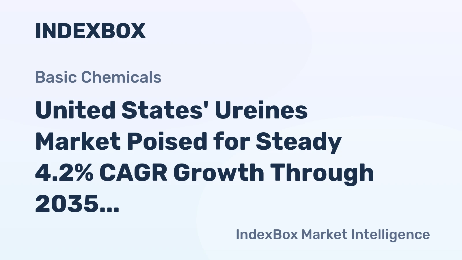 United States' Ureines Market Poised for Steady 4.2% CAGR Growth Through 2035