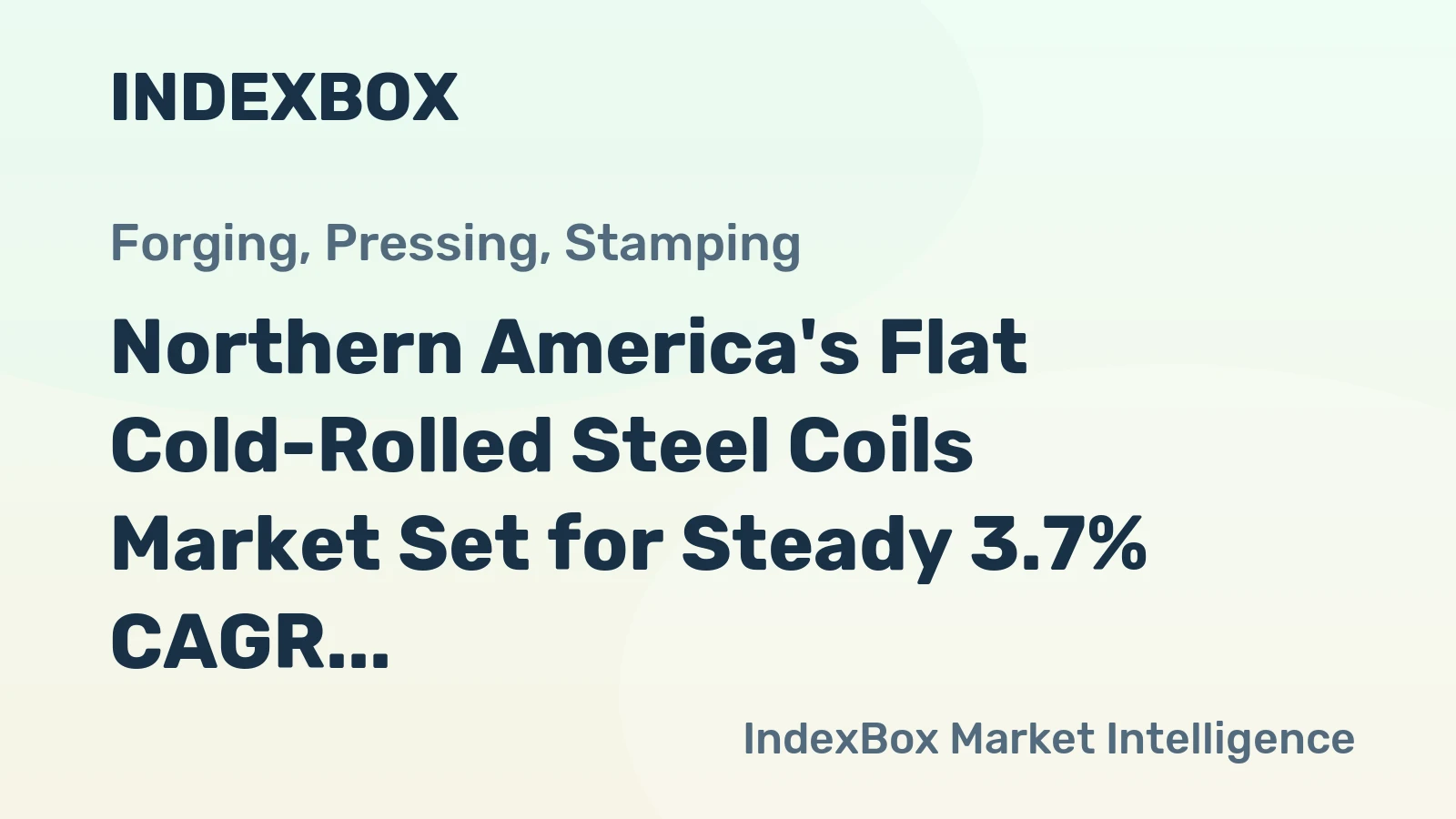 Northern America's Flat Cold-Rolled Steel Coils Market Set for Steady 3.7% CAGR Growth Through 2035