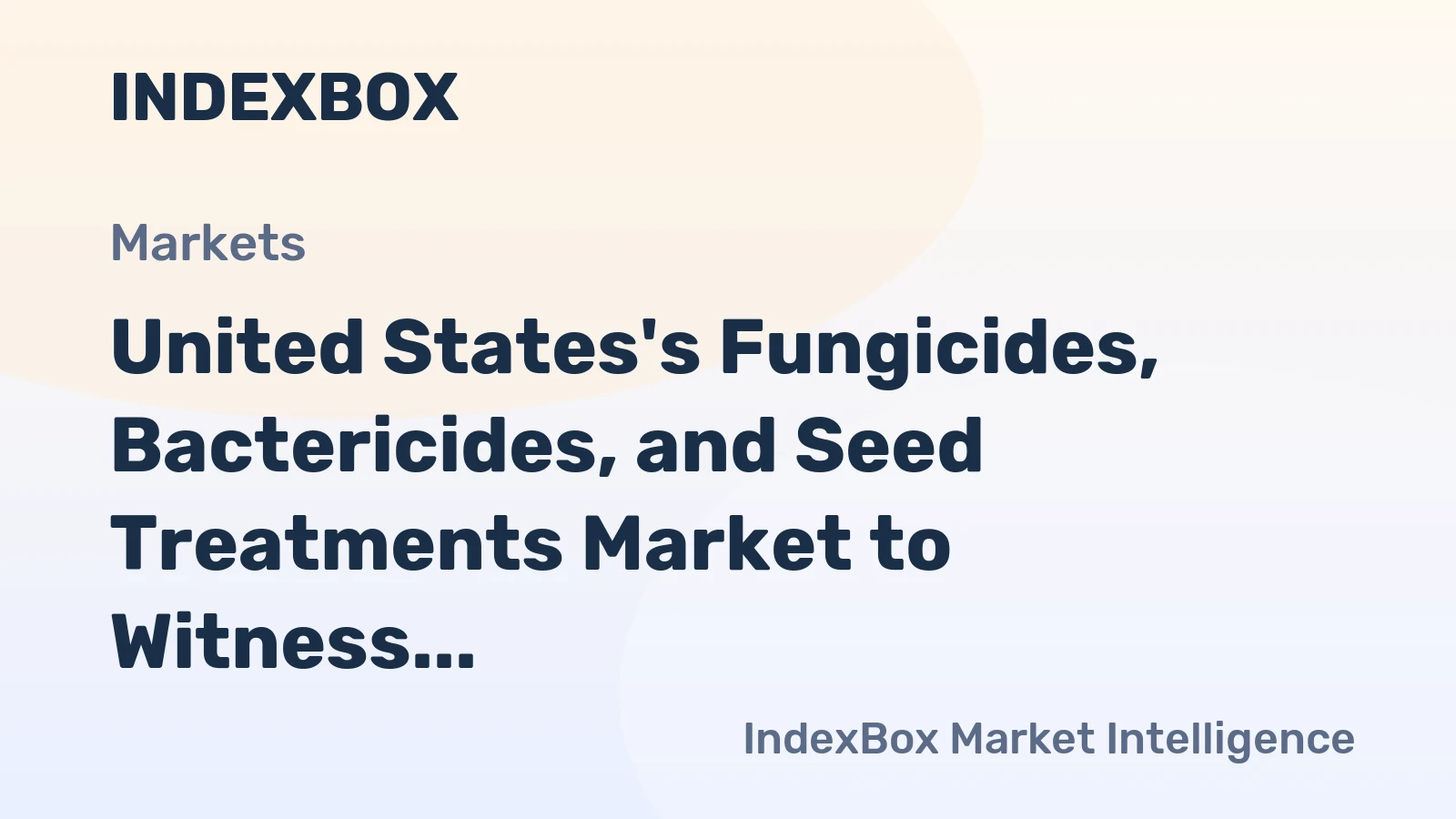 United States's Fungicides, Bactericides, and Seed Treatments Market to Witness 2.0% CAGR Growth Towards 2035