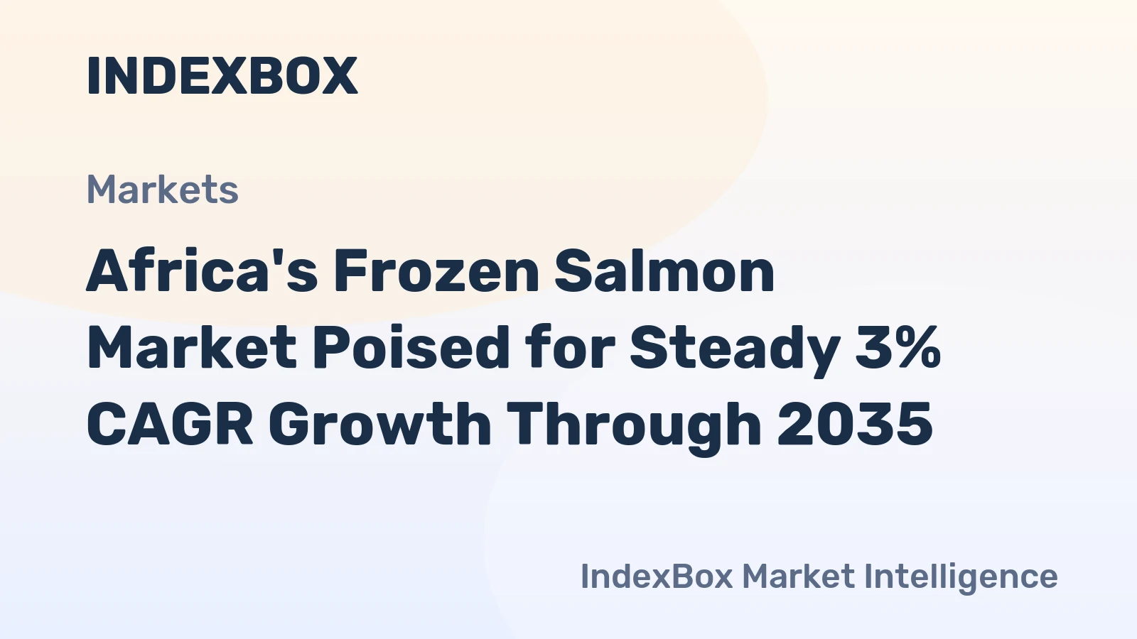 Africa's Frozen Salmon Market Poised for Steady 3% CAGR Growth Through 2035
