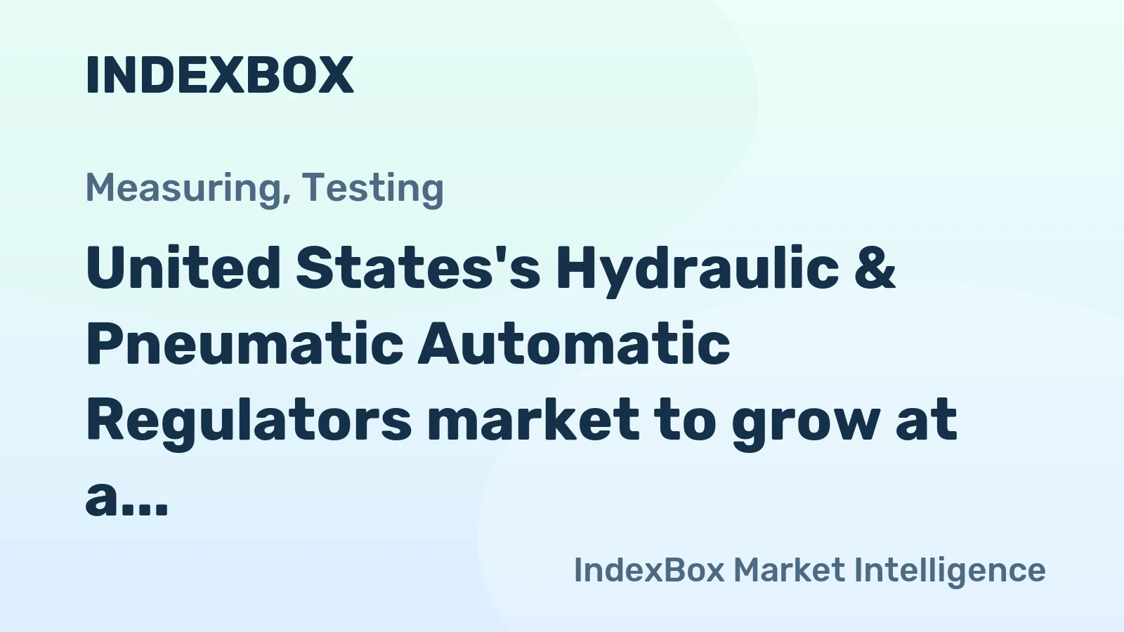 United States's Hydraulic & Pneumatic Automatic Regulators market to grow at a modest CAGR of +1.0%, reaching 6.7M units by 2035.