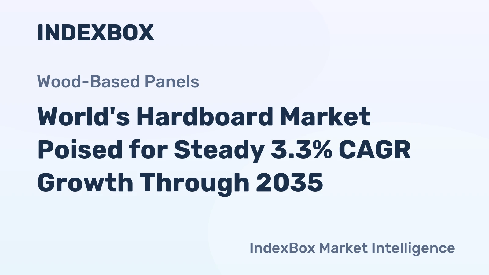 World's Hardboard Market Poised for Steady 3.3% CAGR Growth Through 2035