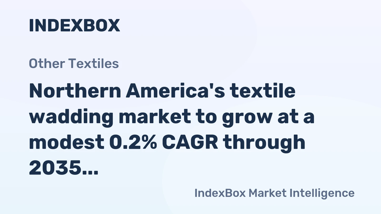 Northern America's textile wadding market to grow at a modest 0.2% CAGR through 2035, driven by sustained demand, reaching 220K tons.