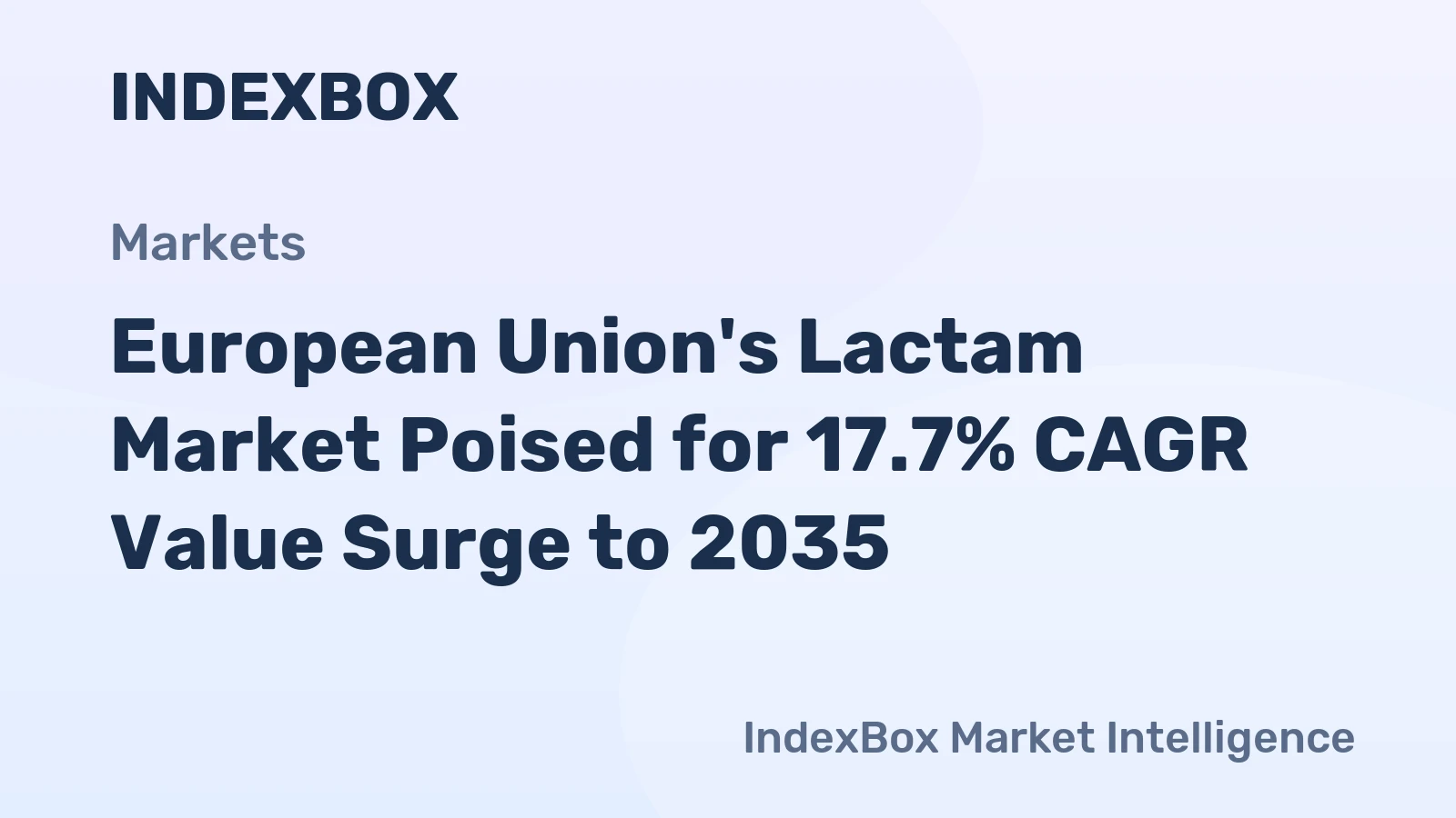 European Union's Lactam Market Poised for 17.7% CAGR Value Surge to 2035