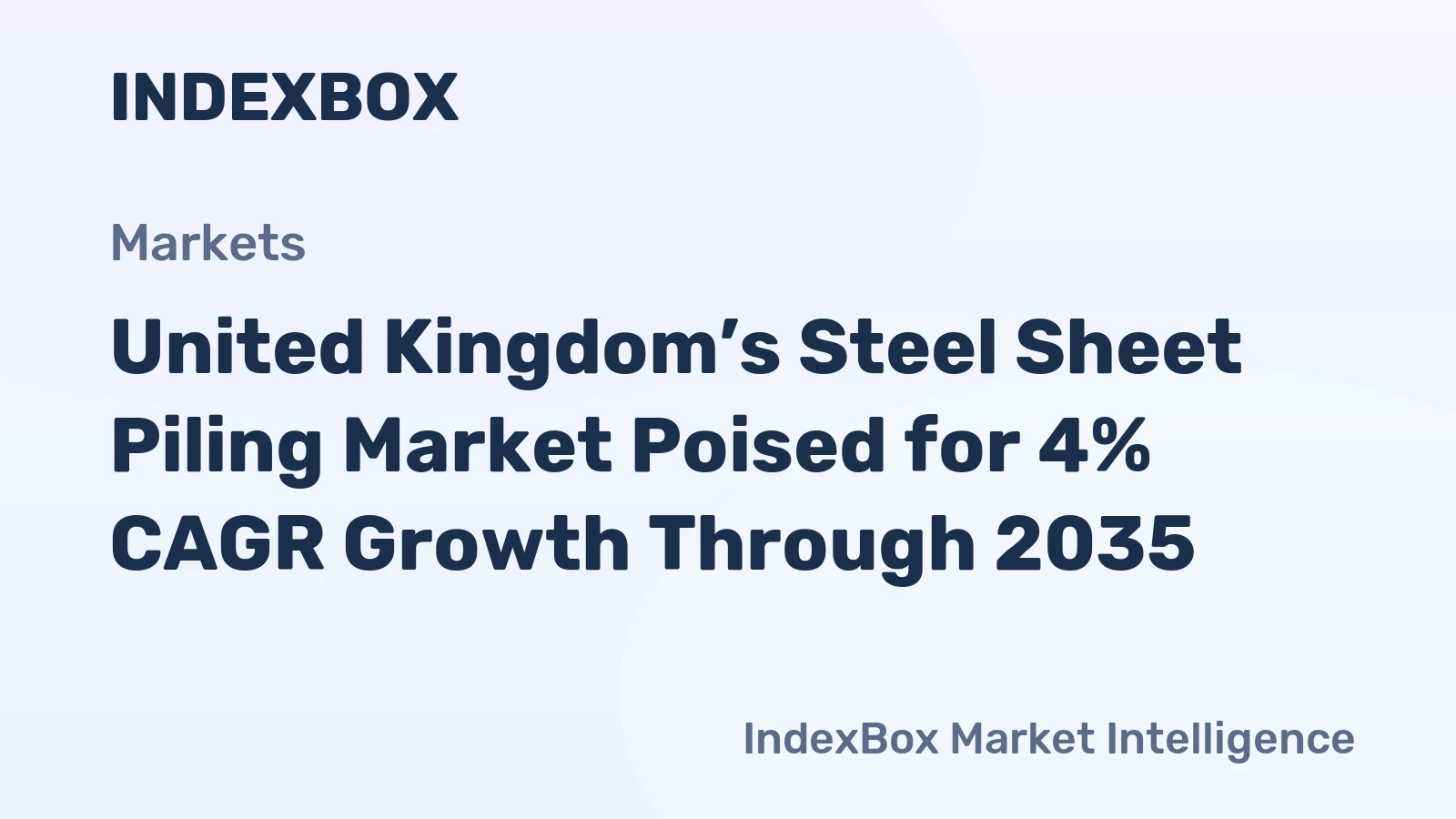 United Kingdom’s Steel Sheet Piling Market Poised for 4% CAGR Growth Through 2035
