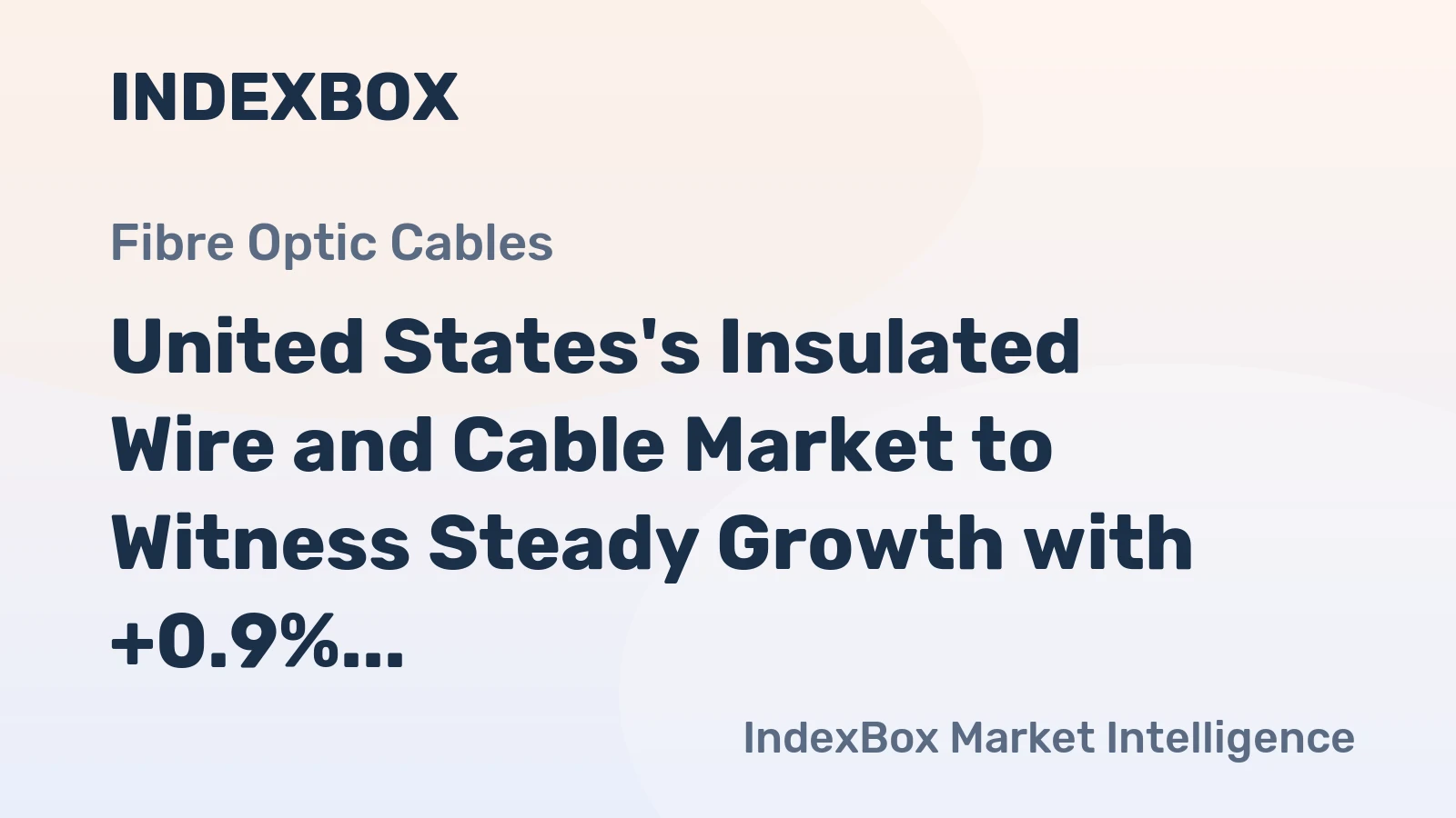 United States's Insulated Wire and Cable Market to Witness Steady Growth with +0.9% CAGR from 2024 to 2035
