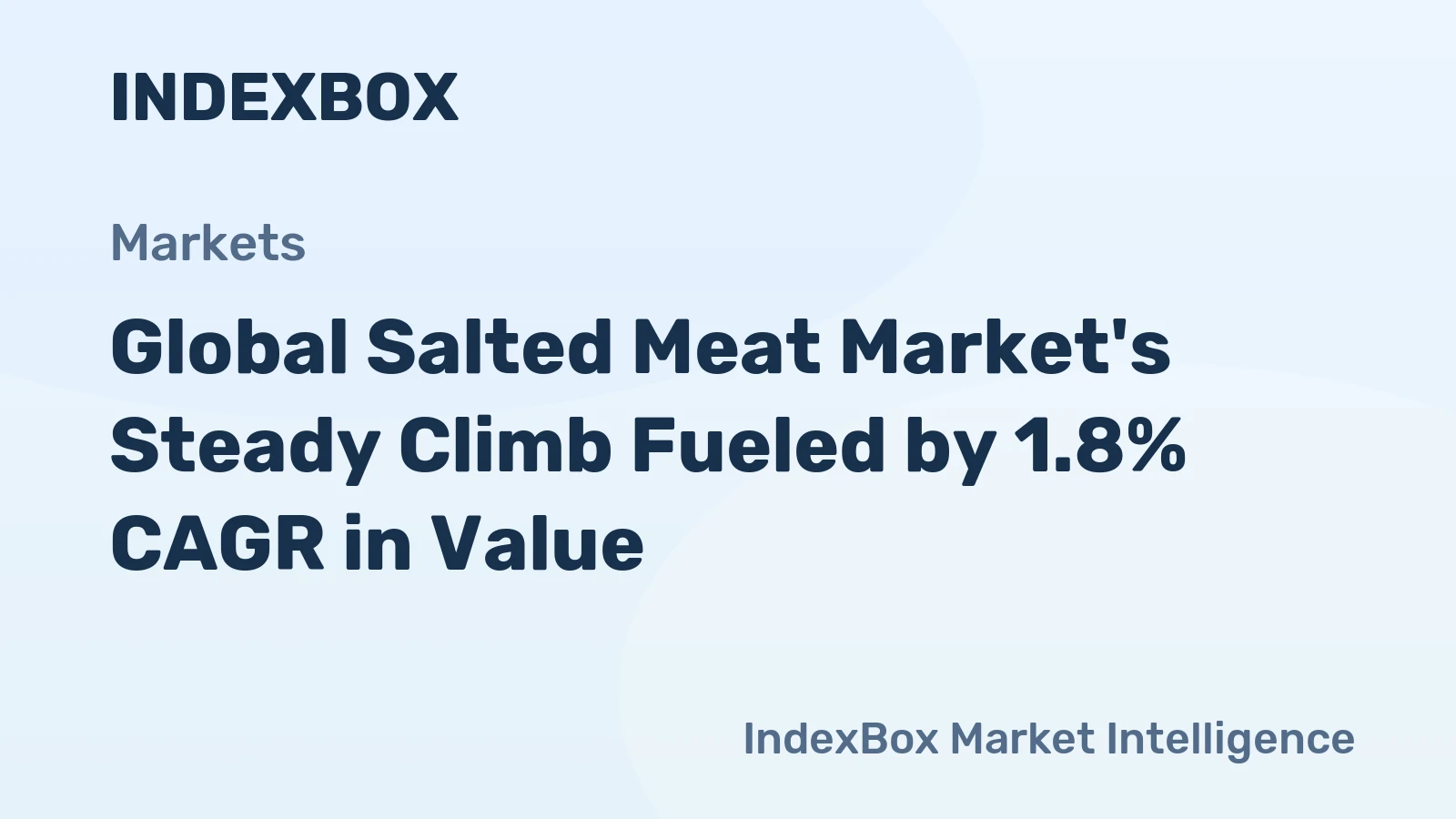 Global Salted Meat Market's Steady Climb Fueled by 1.8% CAGR in Value