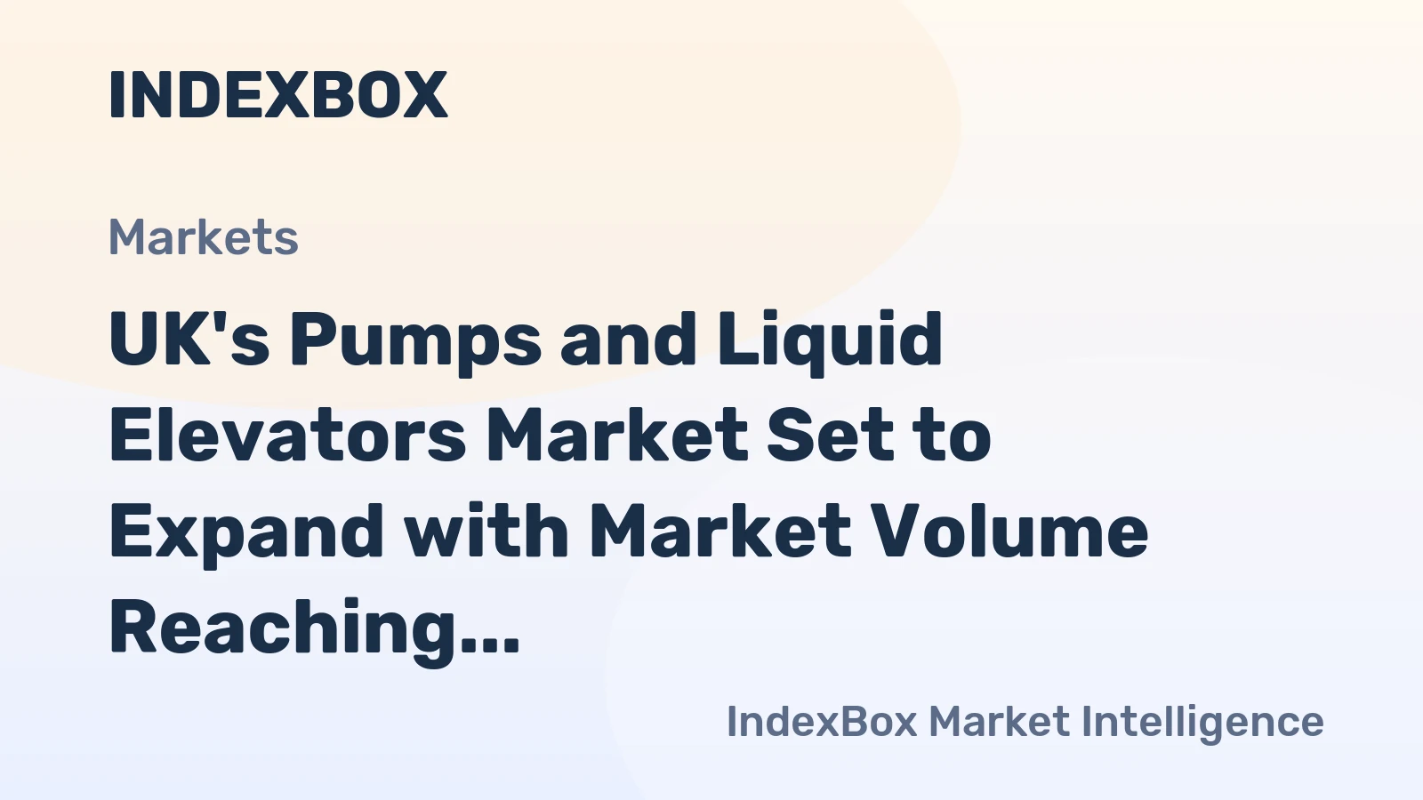 UK's Pumps and Liquid Elevators Market Set to Expand with Market Volume Reaching 349M Units and Value Climbing to $852M by 2035